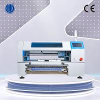 China Desktop 4 Heads Pick And Place Machine CHM-T530P4 With Auto Rails 30 Tape Reel Feeders for sale