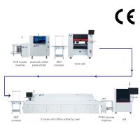China CHM-861 33100cph Automated LED lens blue light Pick And Place Machine For Component Height 12mm for sale