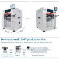 China CHM-751 SMT Production Line Pick And Place Machine PCB Size 400mm(L)×350mm(W) for sale