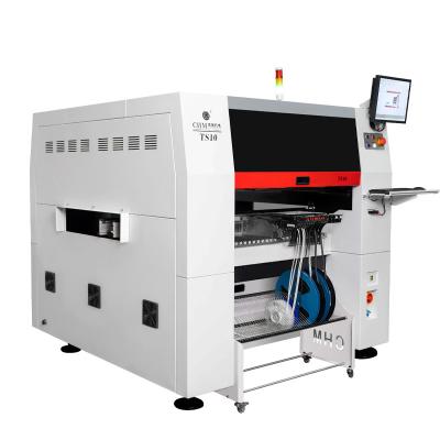 China 100 NXT 8mm Standard Feeder Stacks Built In Vacuum Pump PCB Pick And Place Machine for sale