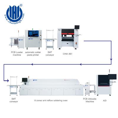 China SMT CHM 861 Auto Nozzle Changer Led Light Charmhigh Pick And Place Machine Accessories Capacity Fuzion for sale