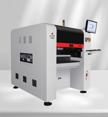 China 8 Head SMT Pick And Place Machine For Ground Screw Linear Guide Transmission System for sale