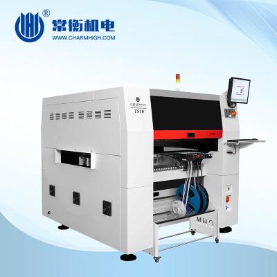 China 10 Module Chip Mounter Machine with 10 Mounting Heads and Vacuum Pump for sale
