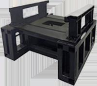 China 4.5kW Power Supply 10 Heads SMT Pick and Place Machine with Built in Vacuum Pump for sale