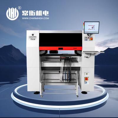 China 4.5kW Power Supply 10 Heads SMT Pick and Place Machine with Built in Vacuum Pump for sale