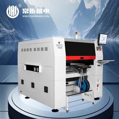 China 10-Head Precision SMT Pick And Place Machine With Vacuum Pump for QFP/ QFN/ BGA Components for sale