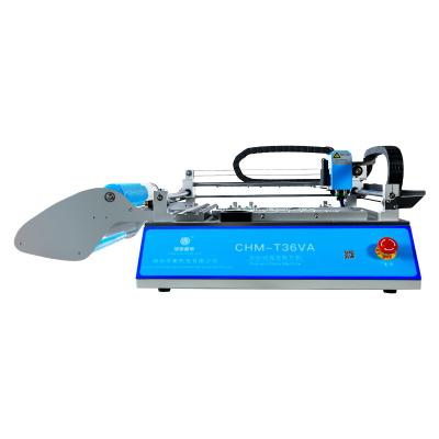 China Desktop SMT Pick and Place Machine with 29 Tape Feeders and Built in Vacuum for sale