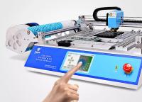 China High Speed PCB Conveying Manual operation Motion Control SMD LED Pick And Place Machine Desktop for sale