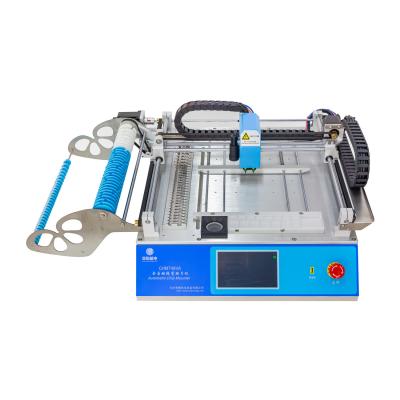 China Automatic 2 Nozzle PCB Thickness 0.6mm~3.5mm SMD SMT Pick And Place Machine For PCB Prototype for sale