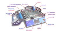 China Automatic Desktop Pick and Place Machine with 2 heads and 29 feeders from charmhigh CHM-T48VA for sale