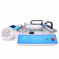 China worksurface custom IC trays and stick feeder Desktop SMT Pick And Place Machine CHM-T36VA from Charmhigh in China for sale