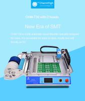 China 2 heads Desktop SMT Pick And Place Machine CHM-T36 For PCB Production Assembly Line 	29 tape feeding stacks for sale