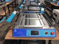 China 2 heads Desktop SMT Pick And Place Machine CHM-T36 For PCB Production Assembly Line 	29 tape feeding stacks for sale