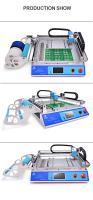 China 2 heads Desktop SMT Pick And Place Machine CHM-T36 For PCB Production Assembly Line 	29 tape feeding stacks for sale
