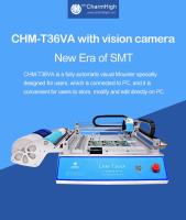China Computer Control 2 Heads Desktop SMT Pick And Place Machine 29 tape feeding stacks for sale