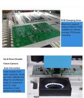 China 2 Heads Desktop Electrical SMT Pick And Place Machine For Pcb Production Line for sale