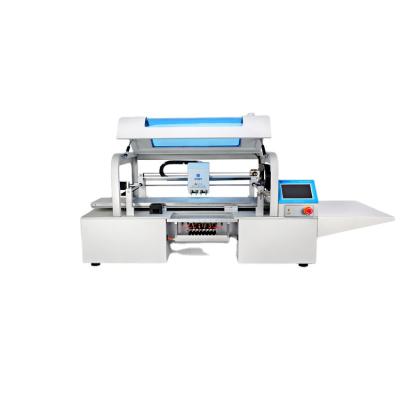 China Transmission System Synchronous belt+linear guide4 Heads 11000cph LED PCB Assembly Machine With 7 Inch Touch Screen for sale