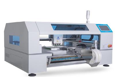 China 4 Heads 60 Feeders Desktop SMT Pick And Place Machine with camara for sale