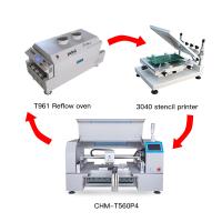 China CHM-T560P4 4 Heads 60 Feeders SMT Line Equipment For PCB Assembly for sale