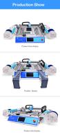 China Charmhigh AC220V Desktop SMT Pick And Place Machine PCB Assembly  Line for sale
