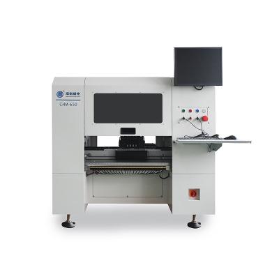 China 3 Section Rail 6 Head 400mm PCB Automatic SMD Soldering Machine for sale