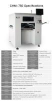 China Automatic nozzle change 6 Mounting Heads High Speed Automatic SMT Placement Machine P&P  Machine for sale