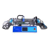 China SMT Production Assembly Line: CHM-T48VB Mini Desktop  SMT P&P Machine +CHMRO-420 Reflow Oven +CHM-T3040Stencil Printer for sale