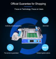 China Desktop PCB SMT Pick And Place Machine 2 Mounting Heads CHM-T36 for sale