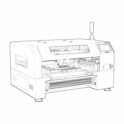 China 30 Yamaha Standard Pneumatic Feeder Stacks SMT Pick And Place Machine CHM-T530P4 for sale