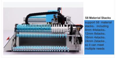 China CHM-T48VB Built In Vaccum Pump Desktop SMT Mounter Machine With Linux System for sale