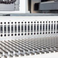 China Vertical SMD Charmhigh LED SMT Placement Machine 12 Heads 100 Feeders CHM-863 for sale