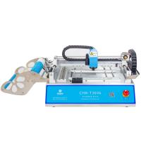 China Automatic low cost 2-head desktop smt led pick and place machine CHM-T36VA for sale