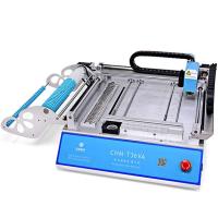 China Automatic low cost 2-head desktop smt led pick and place machine CHM-T36VA for sale