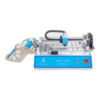 China Manual operation 2 head desktop vision best pick and place machine price for sale