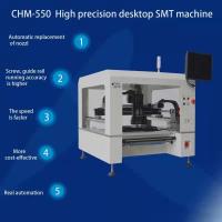 China Charmhigh CHM-550 SMT SMD High Speed Pick And Place Machine AC220V for sale