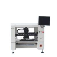 China Built In Computer Desktop High Precision SMT PNP Machine CHM-550 4 Heads 6000cph for sale
