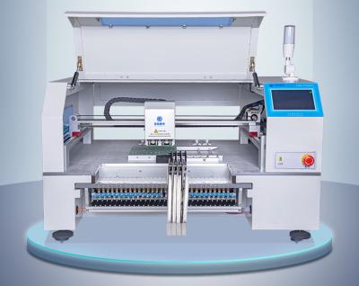 China 4 Head Small Sized Vision Pick And Place Machine CHM-T530P4 Pcb Assemble Line for sale