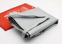 China Fire Resistant Blanket 1m x 1m Fiberglass Heat Proof Up to 1000°F Reusable Emergency Rescue for sale