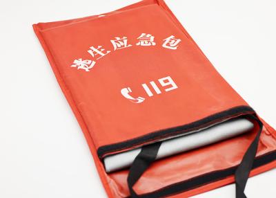 China Fire Safety Welding Flame Retardant Blanket 1.2mm Thickness 1000°F Temperature Resistance Fiberglass for sale