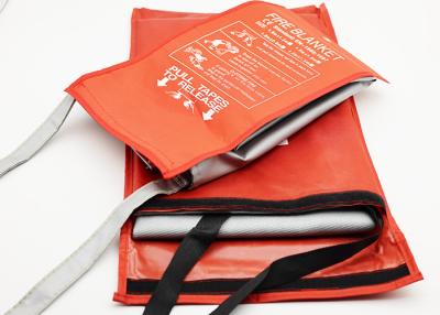 China Fiberglass Fire Resistant Blanket 1m x 1m 1.2mm Thickness 1000°F for sale