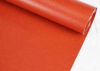China 860mm Silicone Coated Fiberglass Fabric 1350g/m2 Thermal Insulation High Temperature for sale