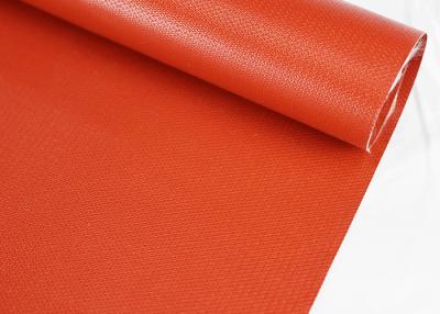 China 860mm Silicone Coated Fiberglass Fabric 1350g/m2 Thermal Insulation High Temperature for sale