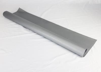 China Grey Silicone Coated Fiberglass Fabric 860mm Width -50C to 1000C Temperature Resistant Cloth for sale