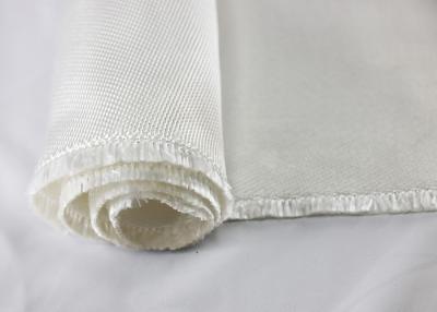 China 96% High Silica Fiberglass Cloth 0.7mm Fireproof High Temp Silica Fabric 920mm Width for sale