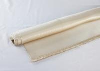 China High Silica Fiberglass Fabric 1000mm Width 0.7mm Thickness 50m Roll 1000C Heat Insulation for sale