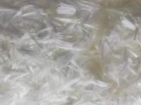 China White High Silica Chopped Strand Glass Fiber 7-11μm 1000℃ FRP Reinforcement for sale