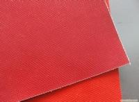 China Red Silicone Coated Fiberglass Fabric 1.25mm 1350g/m2 High Temp -50C to 1000C for sale