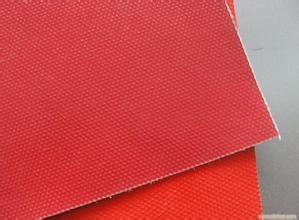China Red Silicone Coated Fiberglass Fabric 1.25mm 1350g/m2 High Temp -50C to 1000C for sale
