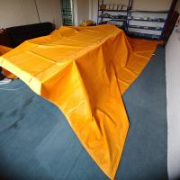 China Flame Retardant Fiberglass Ev Car Fire Blanket For Quick Suppression for sale