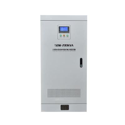 China AVR AVS Full Auto Compensation Power Regulator Single Three Phase Digital Display for sale
